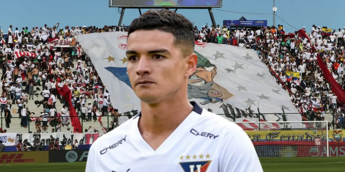 Al principio no lo querían, y hoy así elogiaron los hinchas de Liga de Quito a Alexander Alvarado