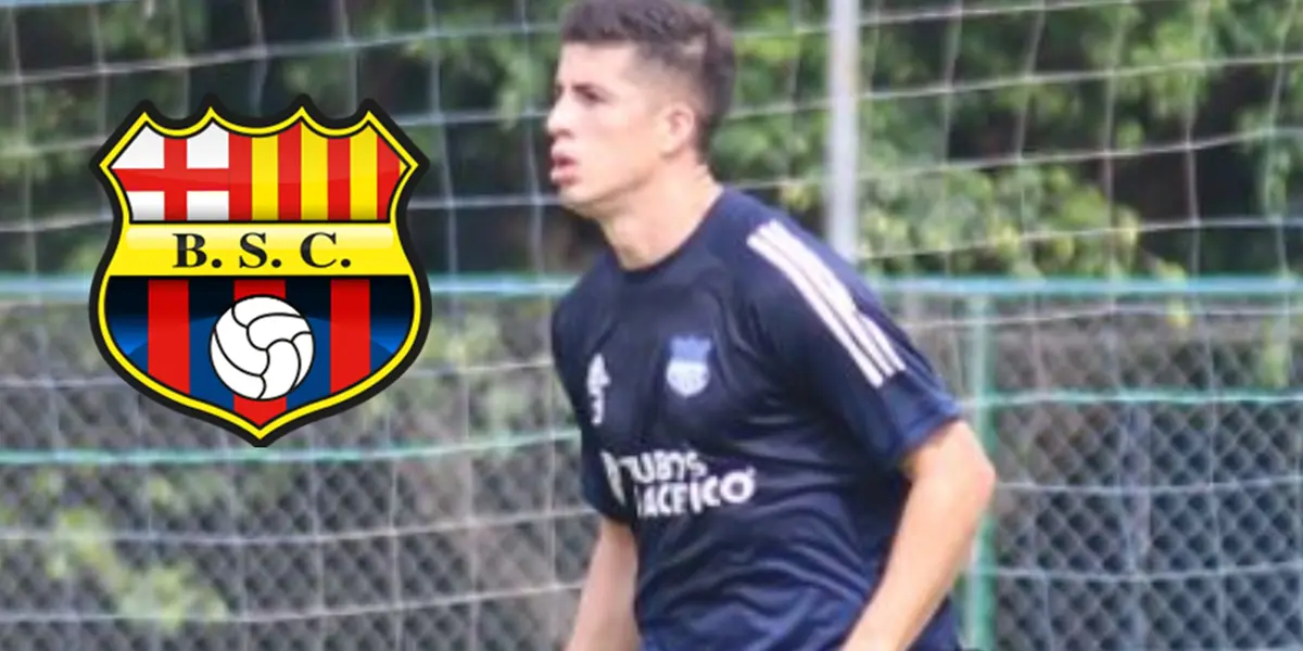 La reacción de Luca Sosa al saber que se pondrá la camiseta de Barcelona SC