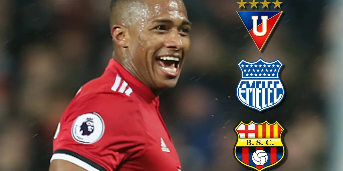 Ninguno de los grandes, club al que apoya Antonio Valencia y hasta fue ...