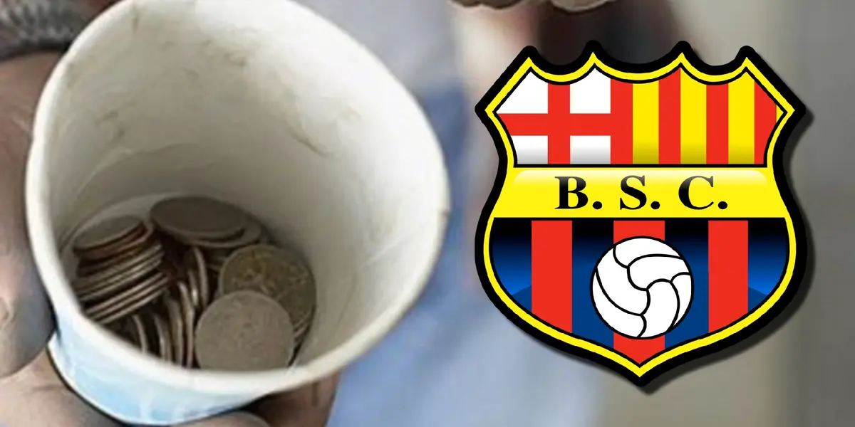 El ex jugador de Barcelona SC hoy pide limosna en las calles