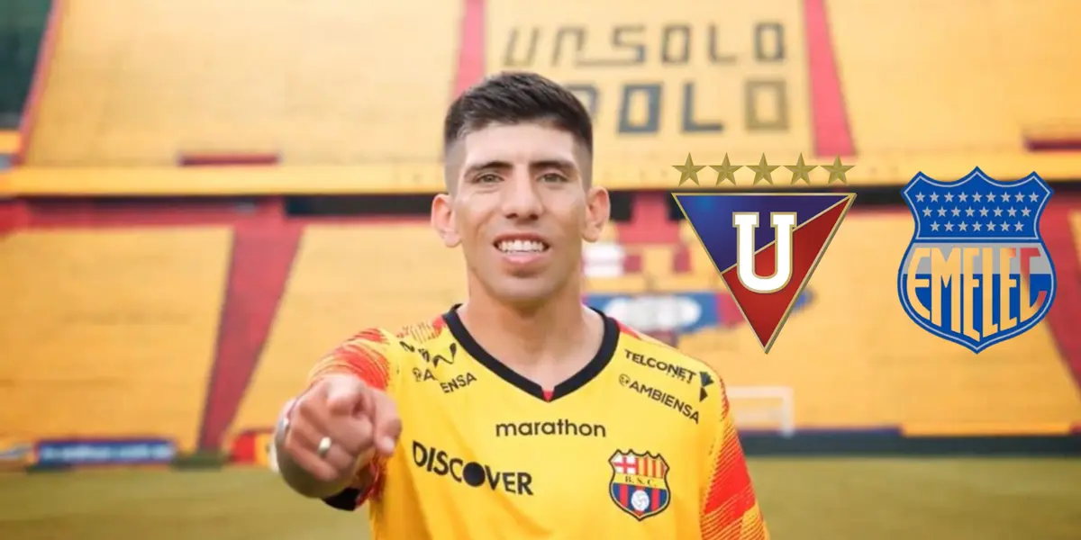 "Que pase 10 años en Barcelona SC y me pueda retirar acá", precisó ...