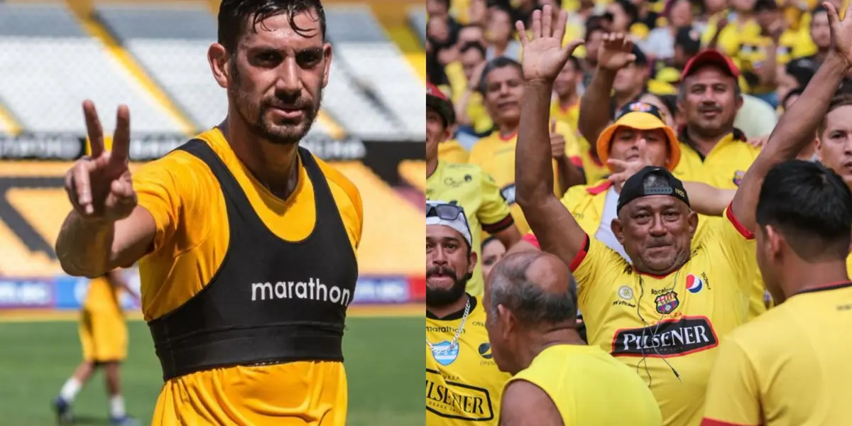 El fuerte cruce de palabras de Bruno Piñatares con un hincha