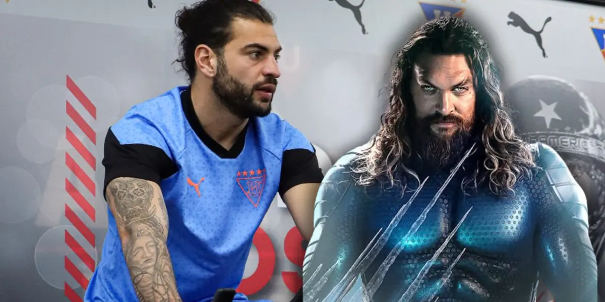 A Gian Franco Allala, nuevo refuerzo de LDU, lo apodan 'El Peludo'