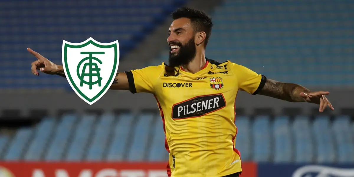 Tras ser menospreciado en Barcelona SC, lo que hizo América MG con ...