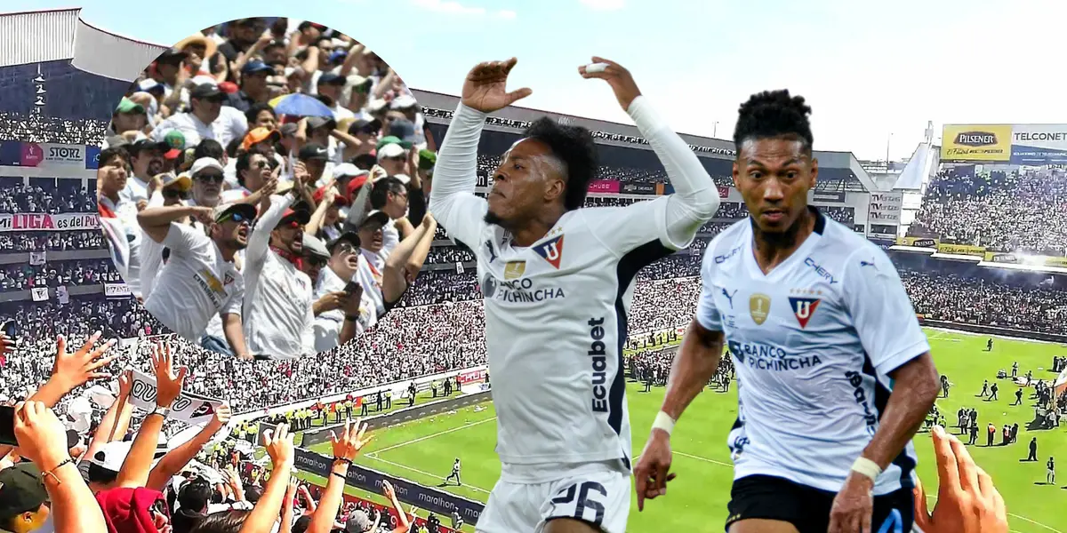 Juega bien cuando está en la banca, hinchas de LDU se fueron contra un ...