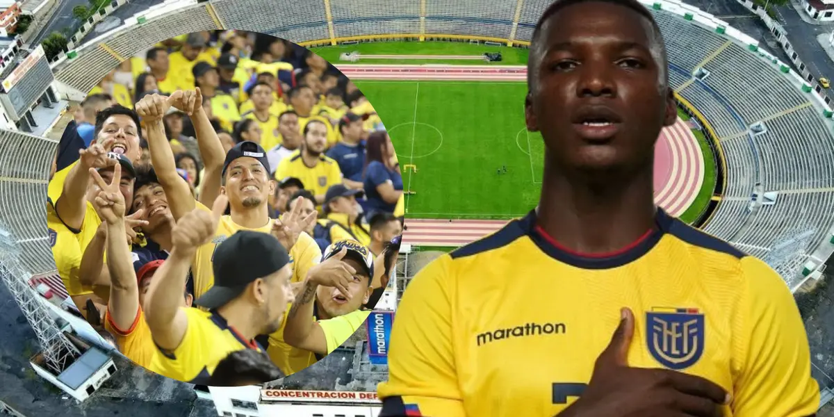 Moisés Caicedo apareció en un centro comercial de Quito, la gente se ...
