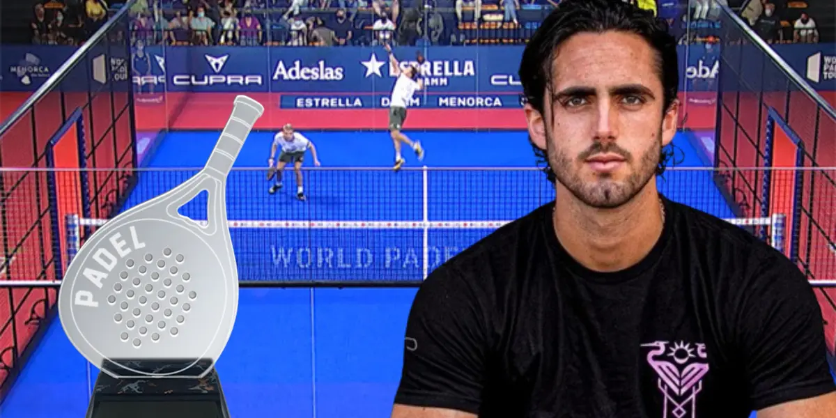 Gonzalo Higuaín salió campeón de pádel en la categoría Open de Miami