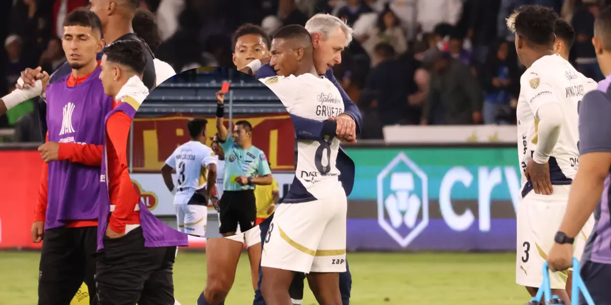 Expulsaron a Richard Mina y complicó a Liga de Quito ante Botafogo ...