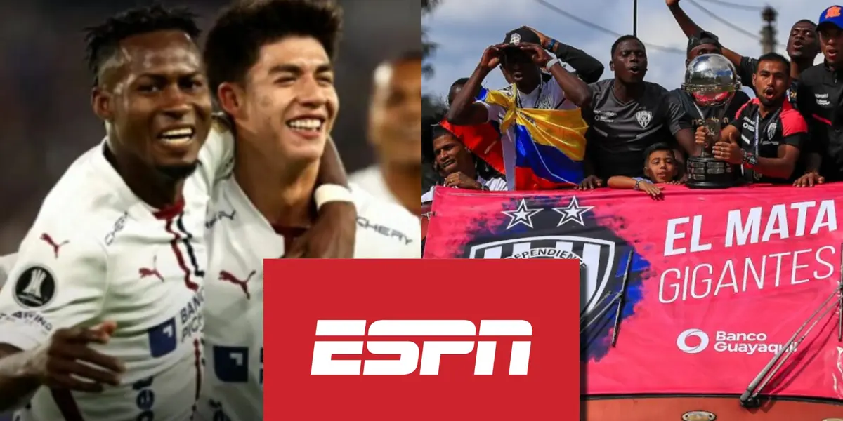 Mientras a IDV le llaman el Matagigantes, el apodo que ESPN puso a LDU ...