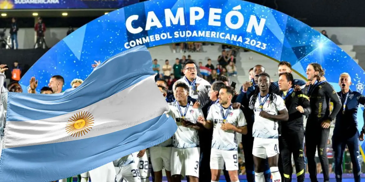 LDU ganó la Copa Sudamericana y desde Argentina dieron un reconocimiento