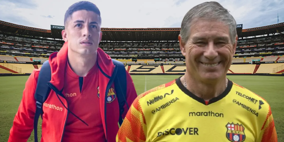 El jugador de BSC que reemplazaría a Luca Sosa en Barcelona SC