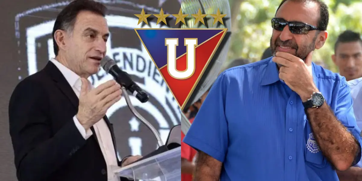 Mientras Neme no quiso apoyar a LDU, lo que dijo Michel Deller ahora ...