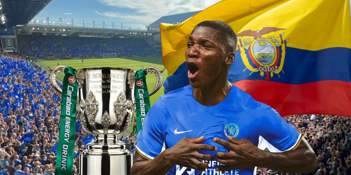 Jugará su primera final con Chelsea y así lo celebró Moisés Caicedo