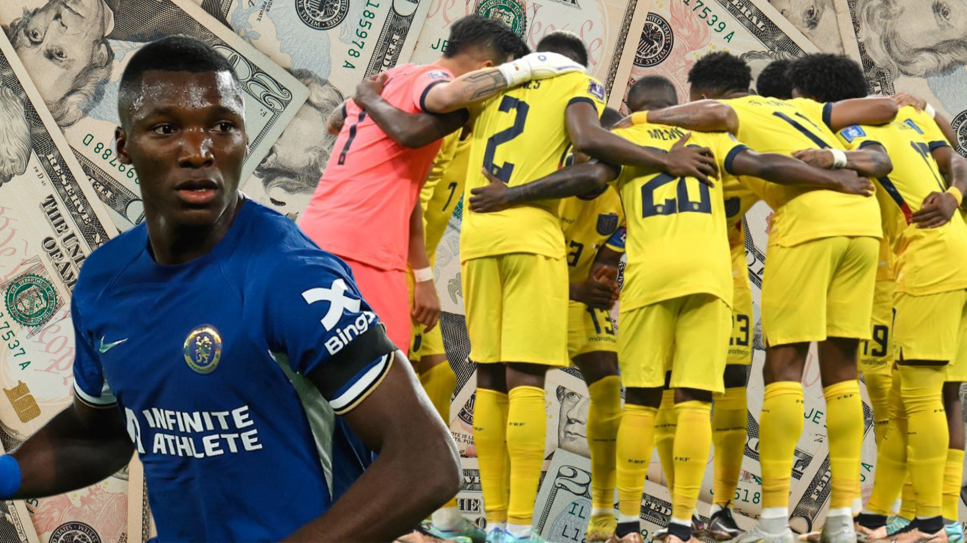 Moisés Caicedo cobra más de $9 millones, los 3 jugadores ecuatorianos ...
