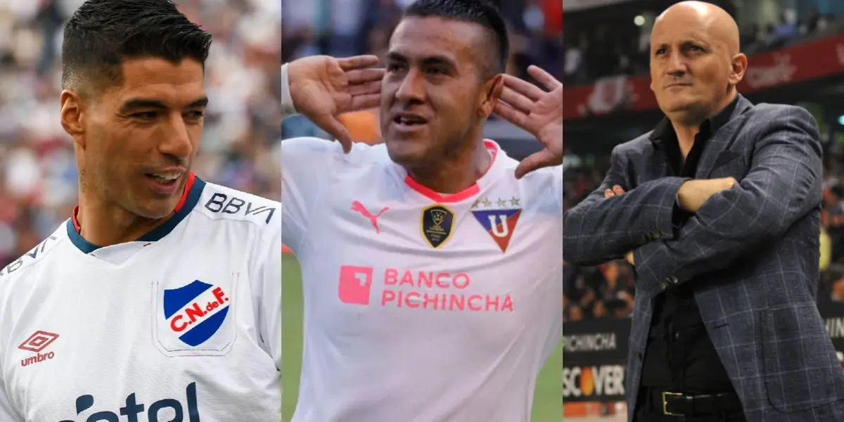 Como a Chicaiza en LDU, lo que hizo Repetto a Luis Suárez que lo molestó