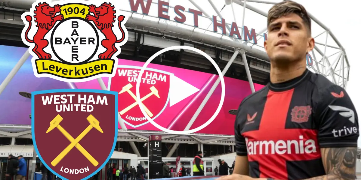 Piero Hincapié llegó para separar a Antonio y a sus compañeros, incluso le dio un beso en la frente