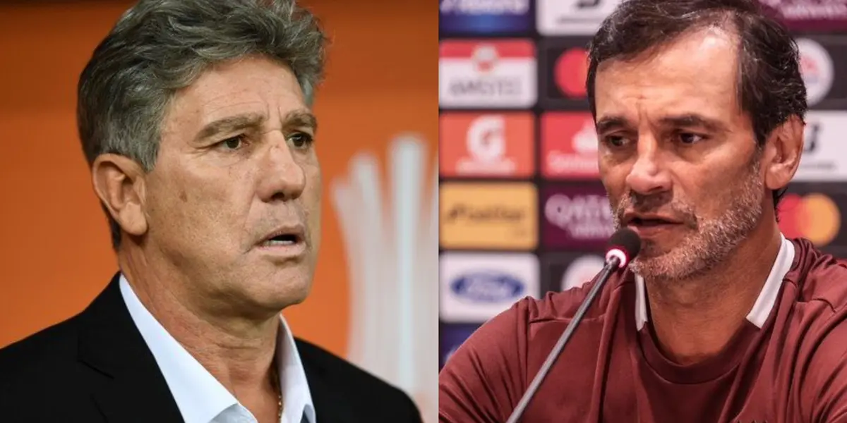 La lección del técnico de Flamengo a Fabián Bustos