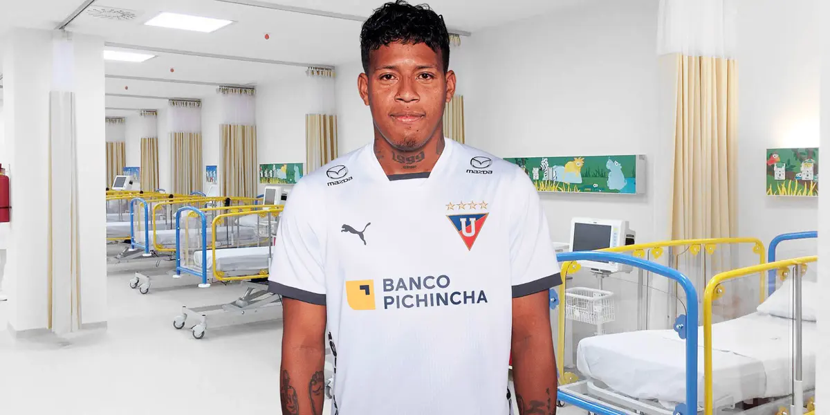 Así se encuentra Richard Mina después de que lo hirieran en Guayaquil