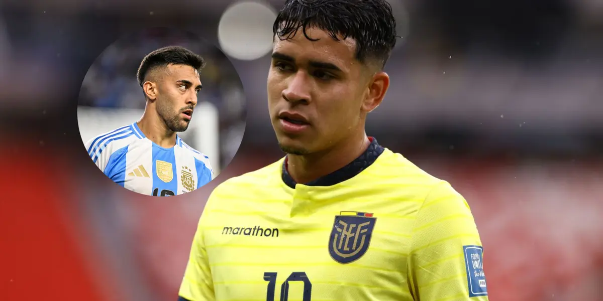 Así frenó Kendry Páez el carro a Nico González por agrandado y luego dijo que Ecuador parecía ...