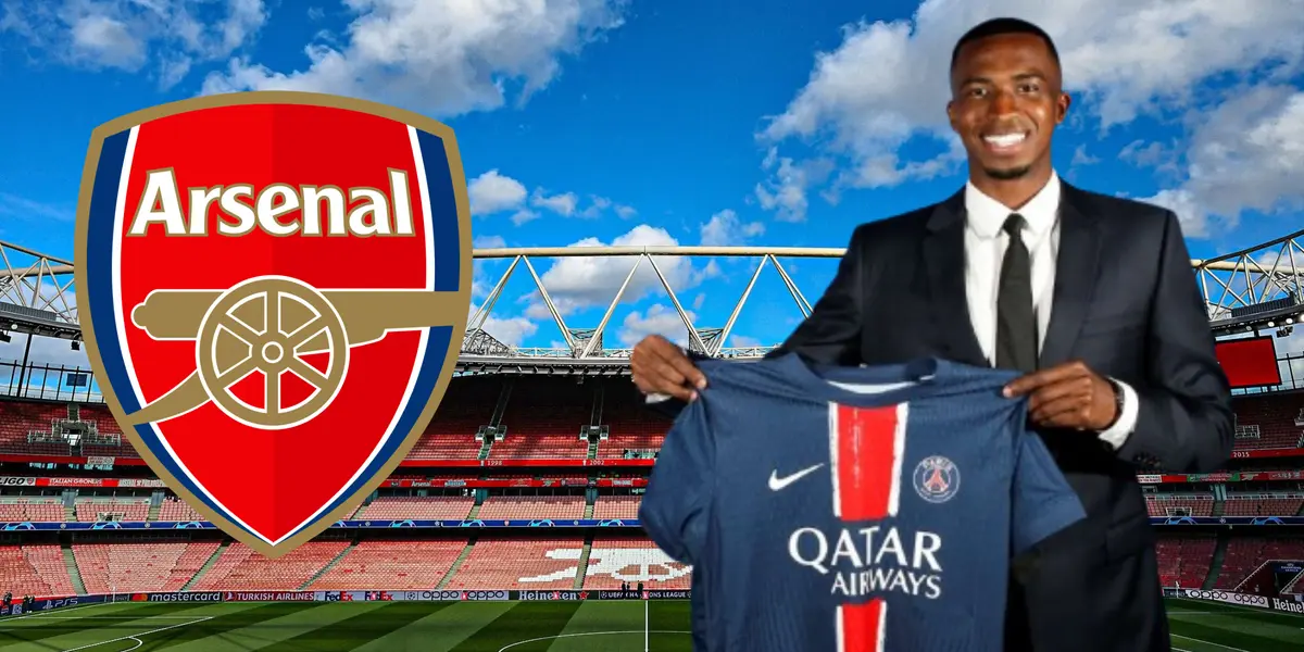 La calificación que le dieron a Willian Pacho vs. Arsenal