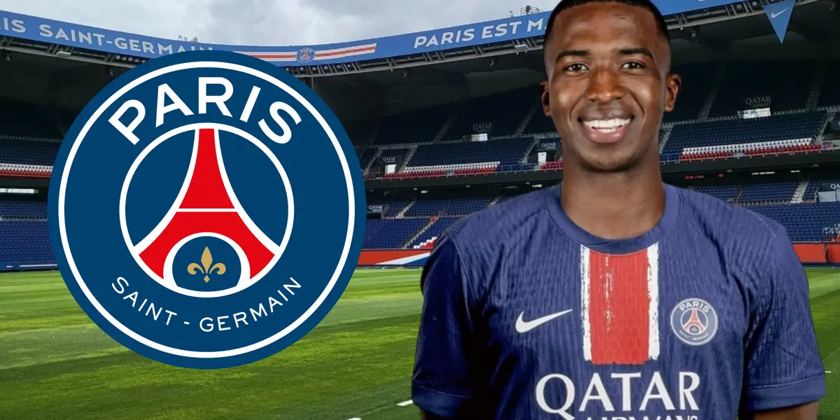 (Foto) La frase que utilizó el PSG con Willian Pacho en Champions League