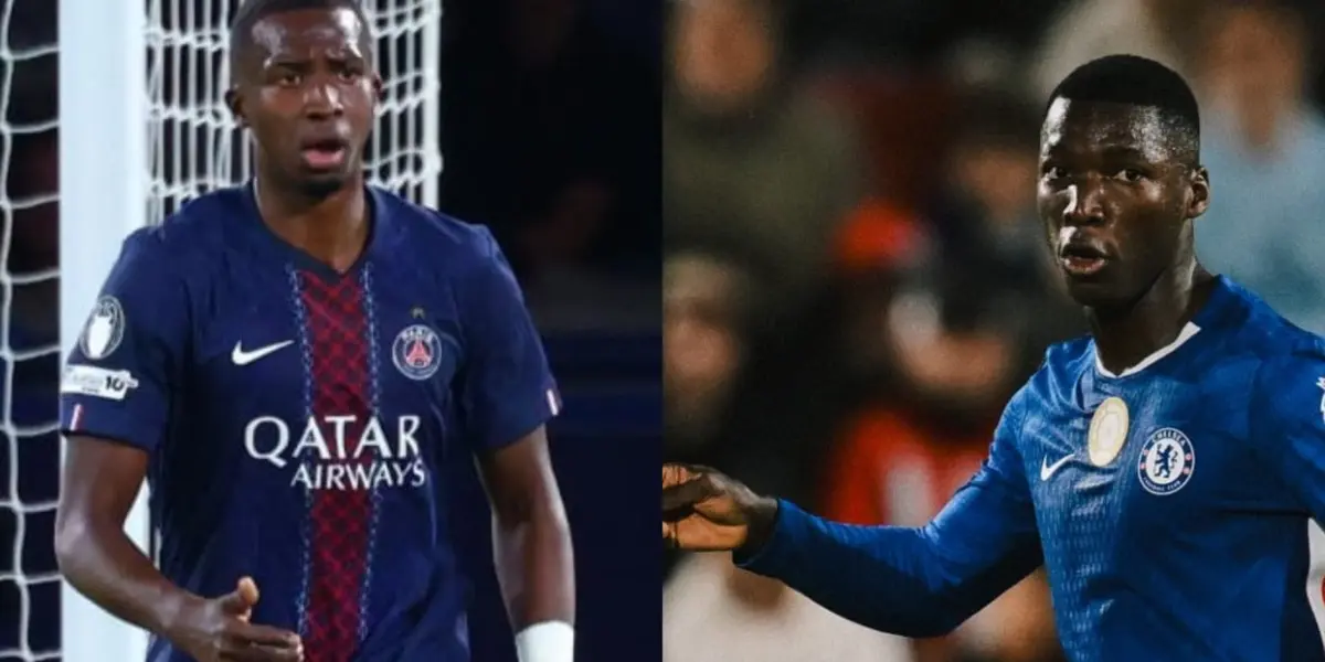 Mientas Moises Caicedo tuvo un partido para el olvido en Chelsea, así le fue a Willian Pacho en ...